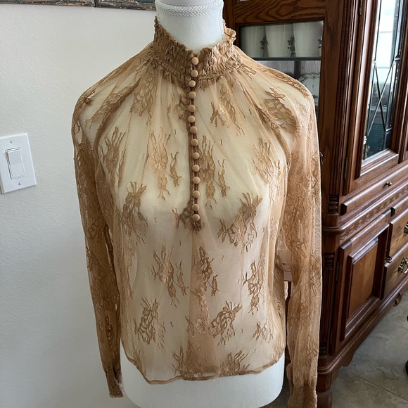Forever 21 | Tops | New Gorgeous Sheer Blousetop | Poshmark